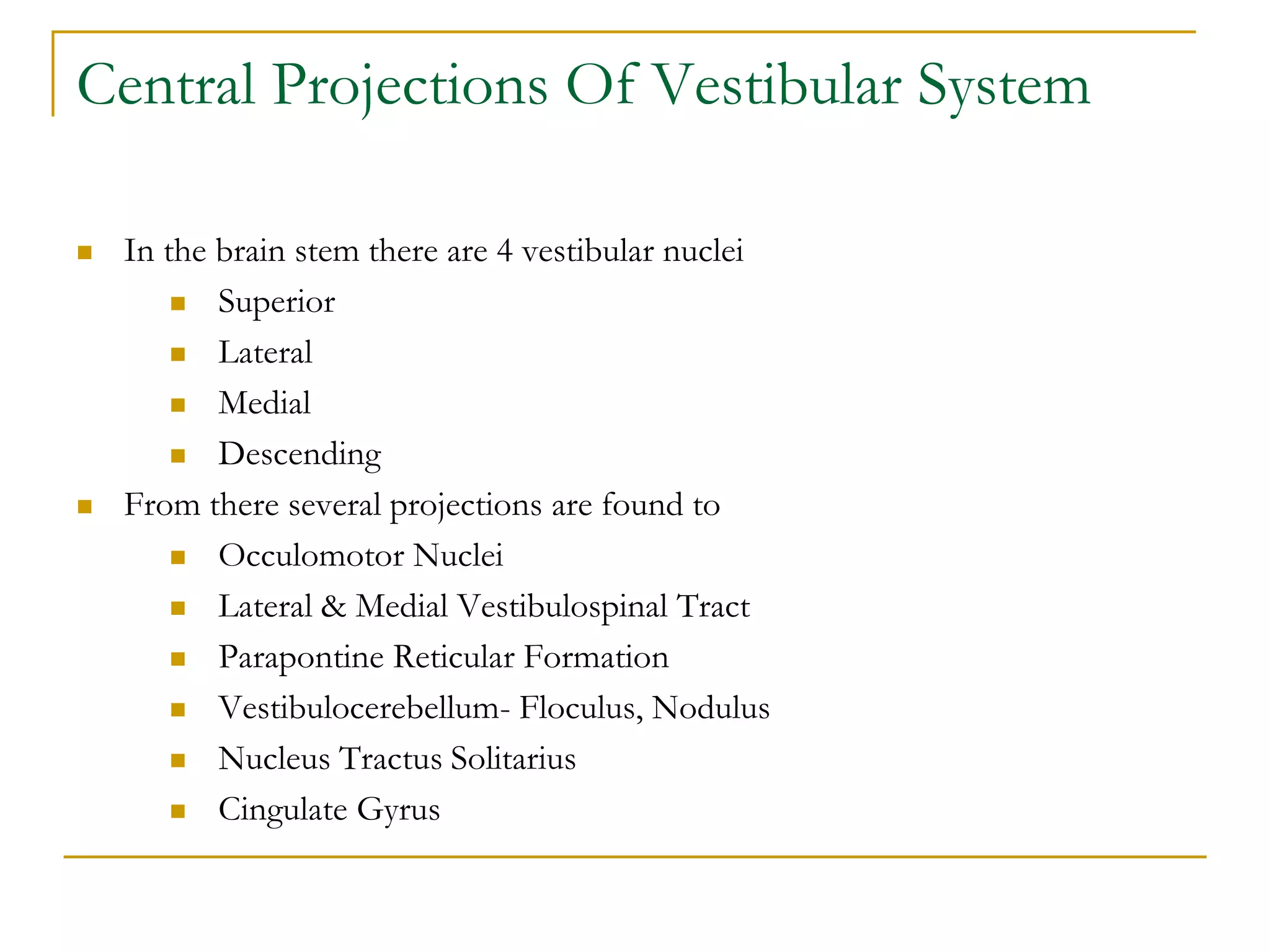 Mechanism of balance & vestibular function test Dr Utkal Mishra | PPSX