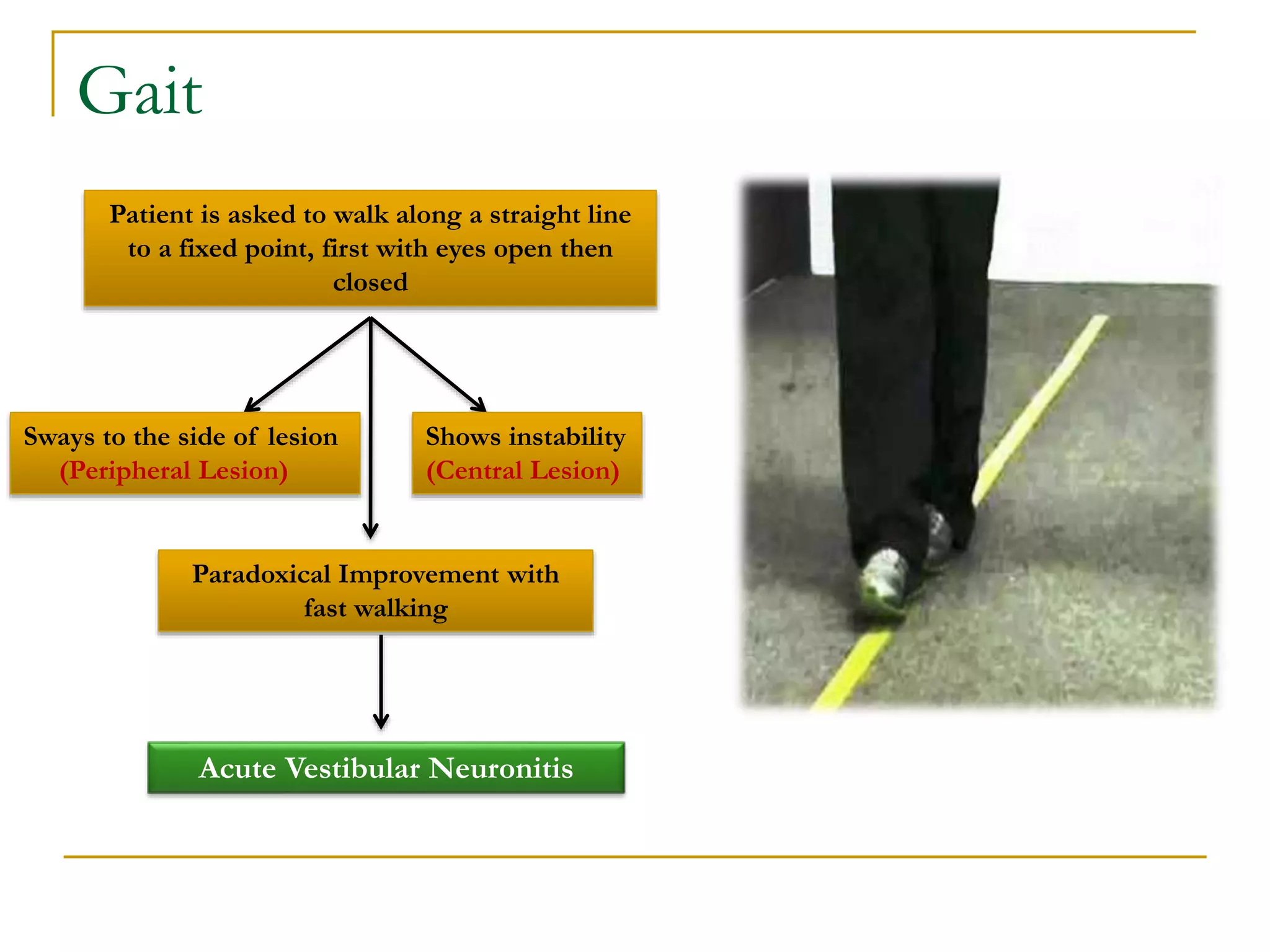 Mechanism of balance & vestibular function test Dr Utkal Mishra | PPSX