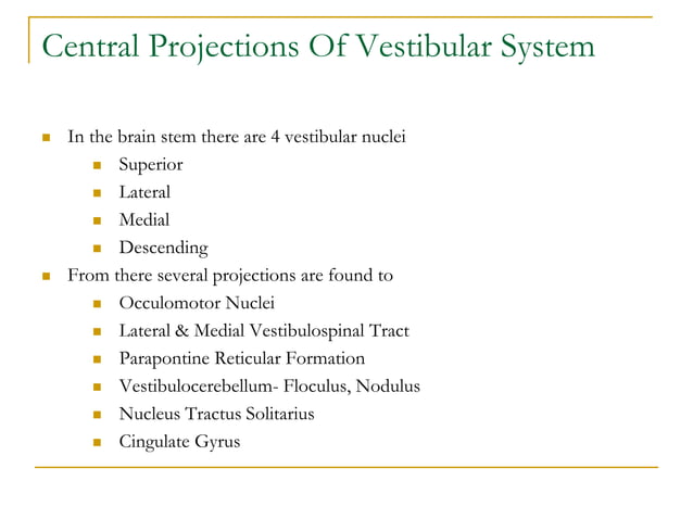 Mechanism of balance & vestibular function test Dr Utkal Mishra | PPSX ...