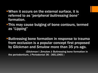 Mechanism of bone loss and patterns of bone loss | PPT
