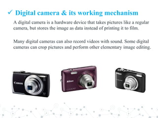 Mechanism of camera | PPTX