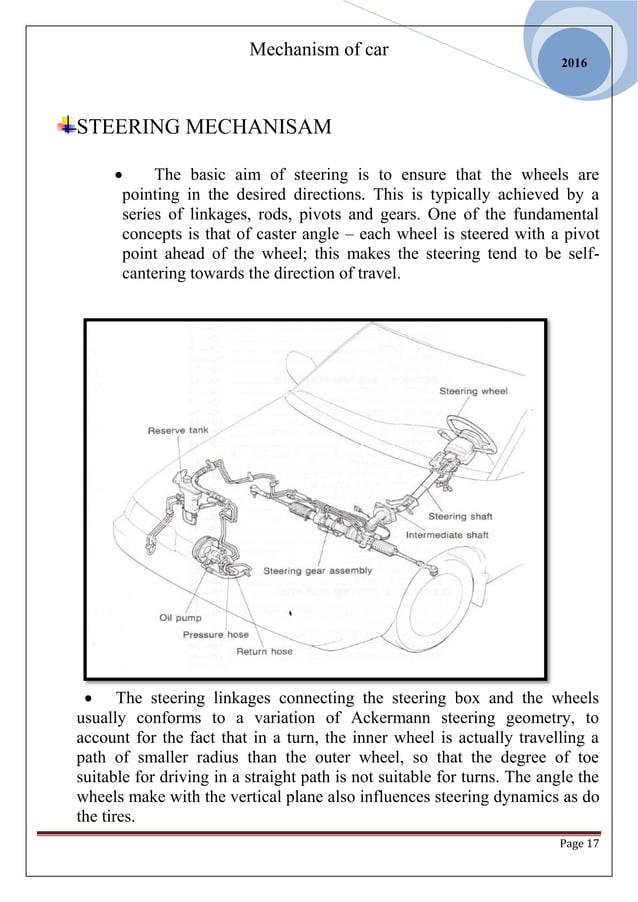 Mechanism of car | PDF | Chemistry | Science