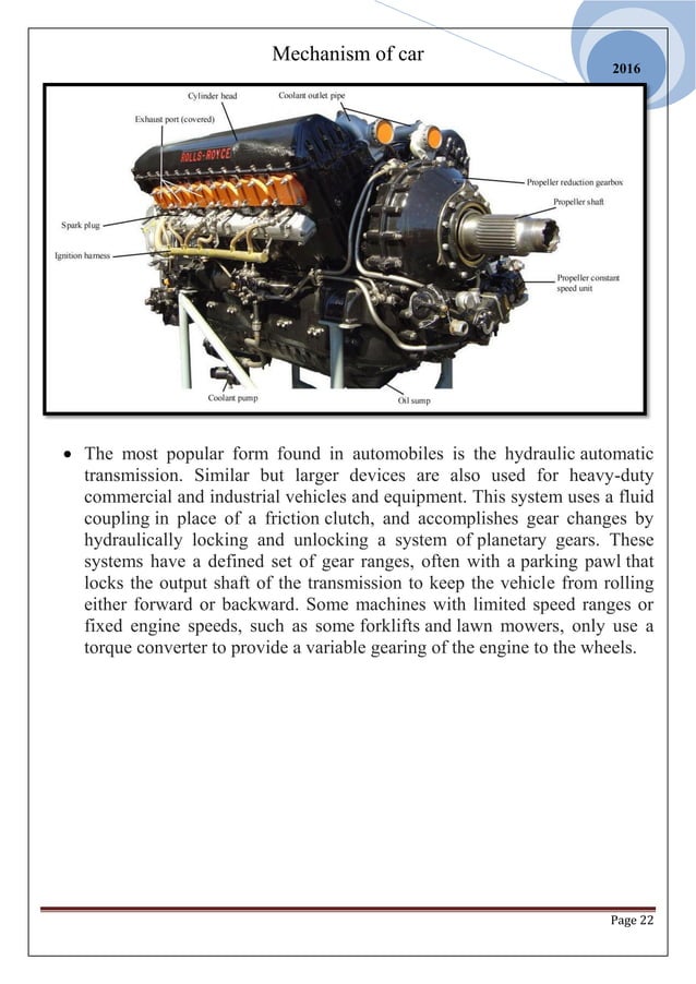 Mechanism of car | PDF | Chemistry | Science