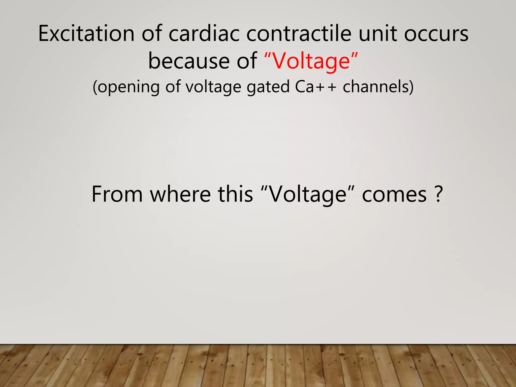 Mechanism of cardiac contraction dr vaibhav yawalkar | PPTX