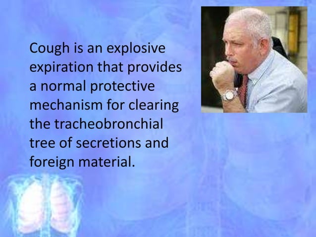 Mechanism of cough | PPTX