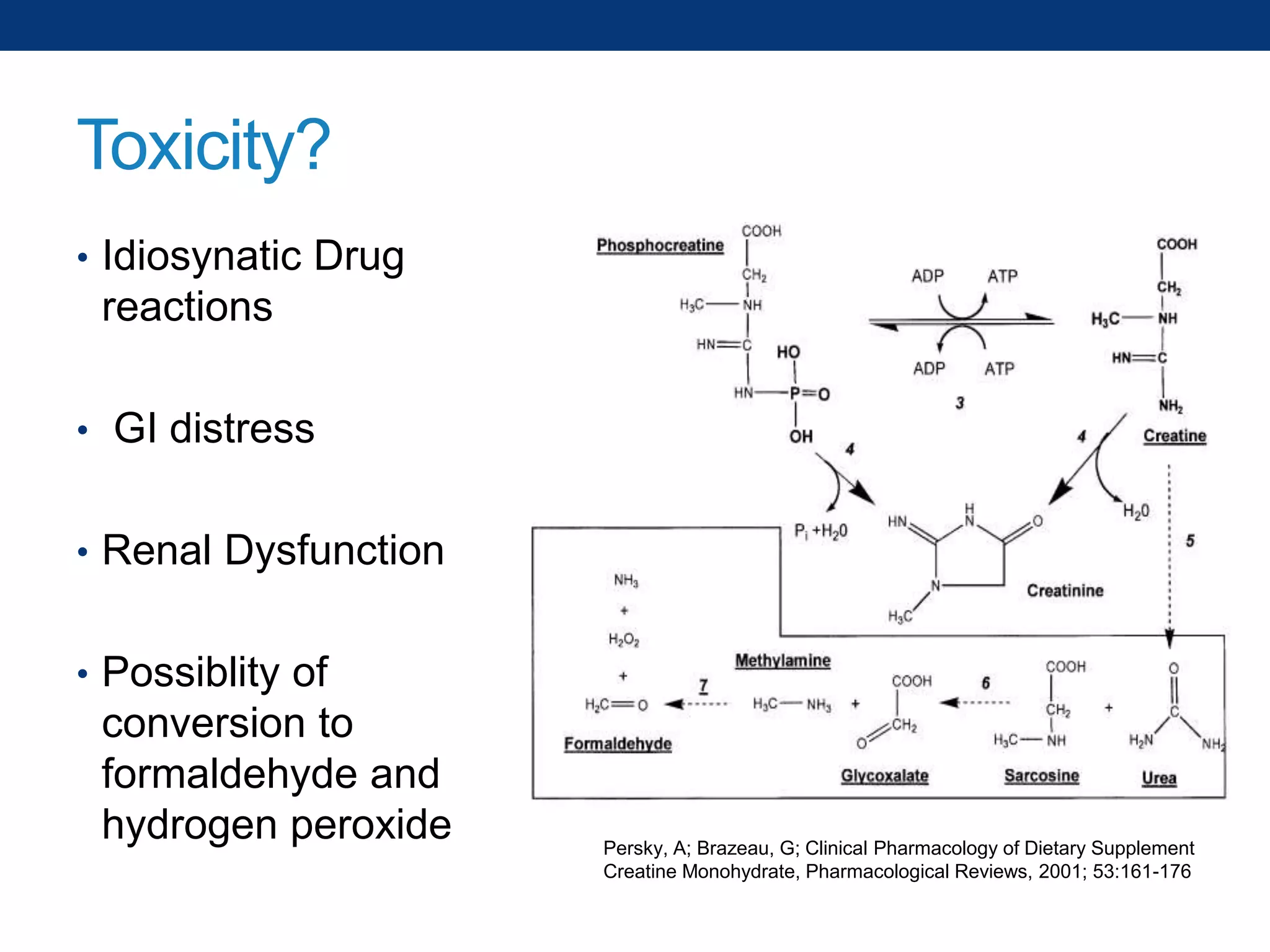 Mechanism of creatine | PPTX