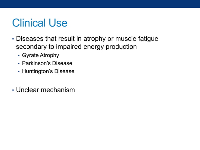 Mechanism of creatine | PPTX