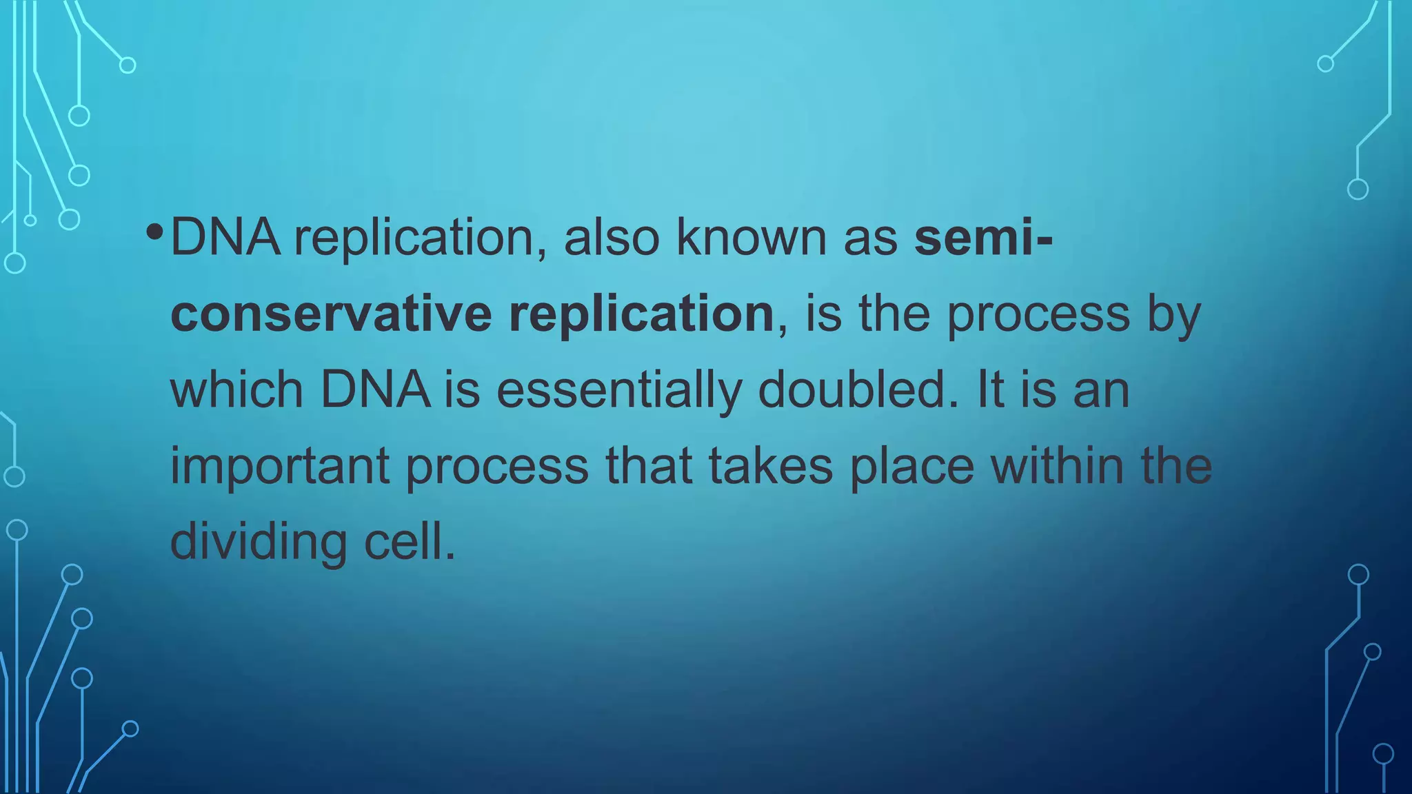 Mechanism of dna replication | PPTX