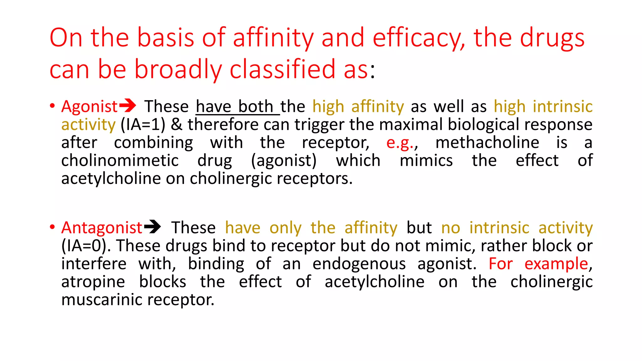 Mechanism of drug | PPTX
