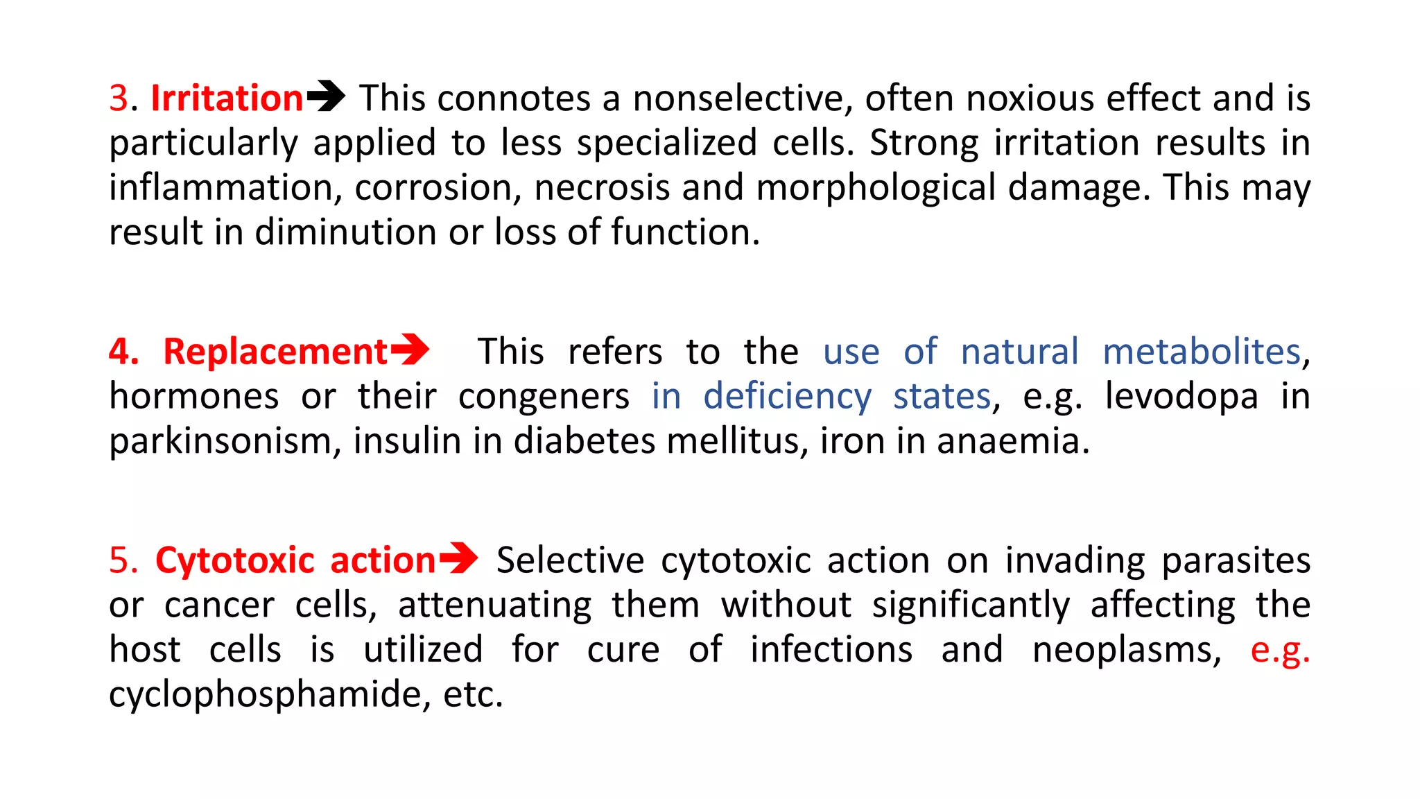 Mechanism of drug | PPTX