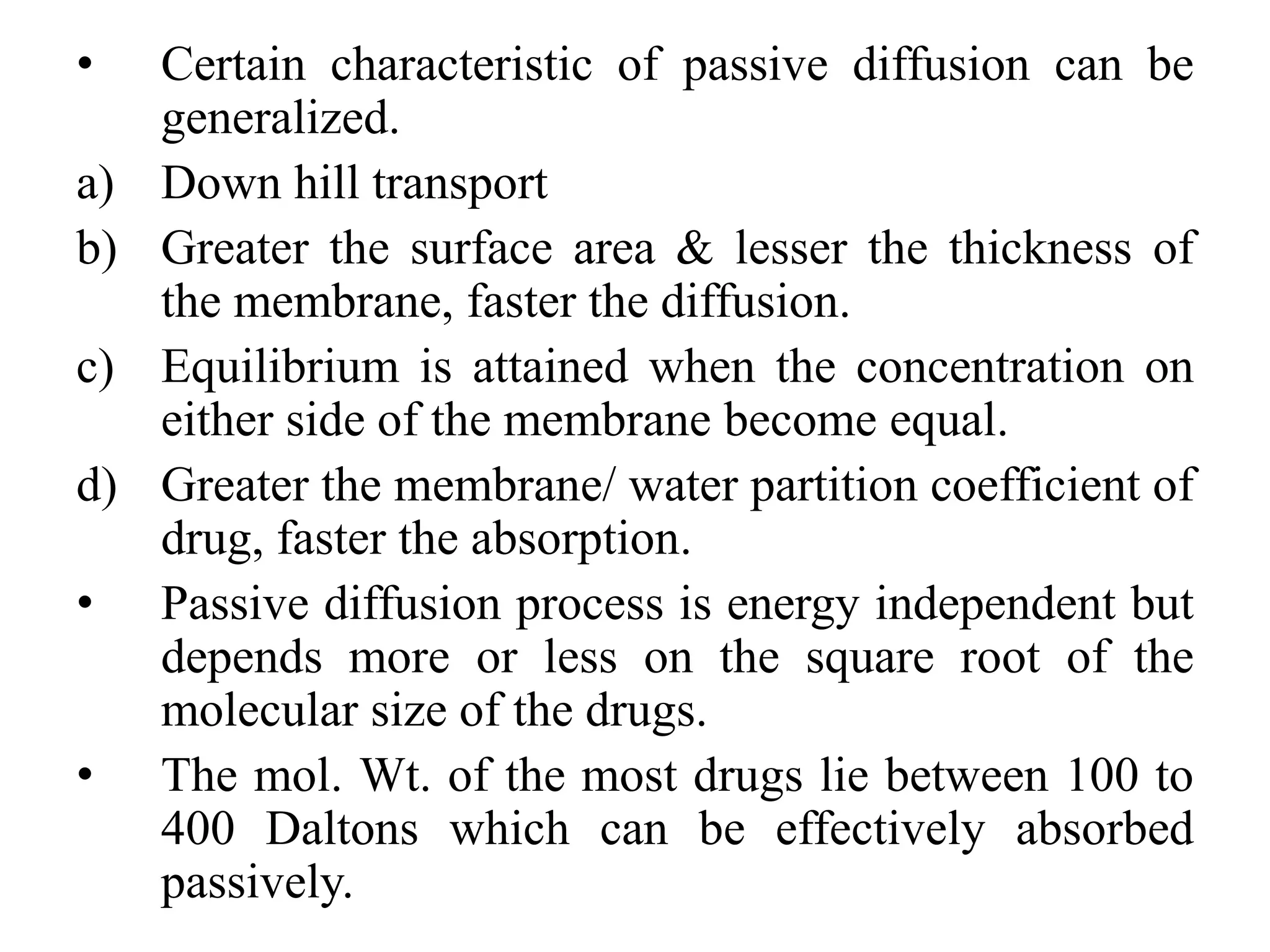 Mechanism of drug absorption | PPTX