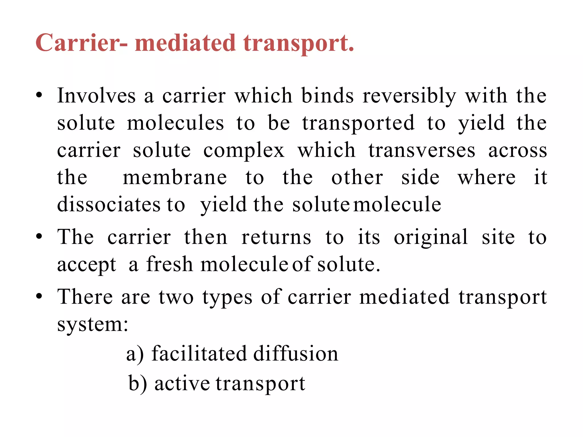 Mechanism of drug absorption | PPTX