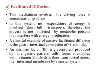 Mechanism of drug absorption | PPTX