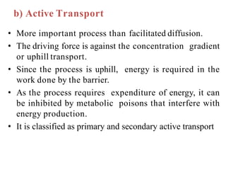 Mechanism of drug absorption | PPTX