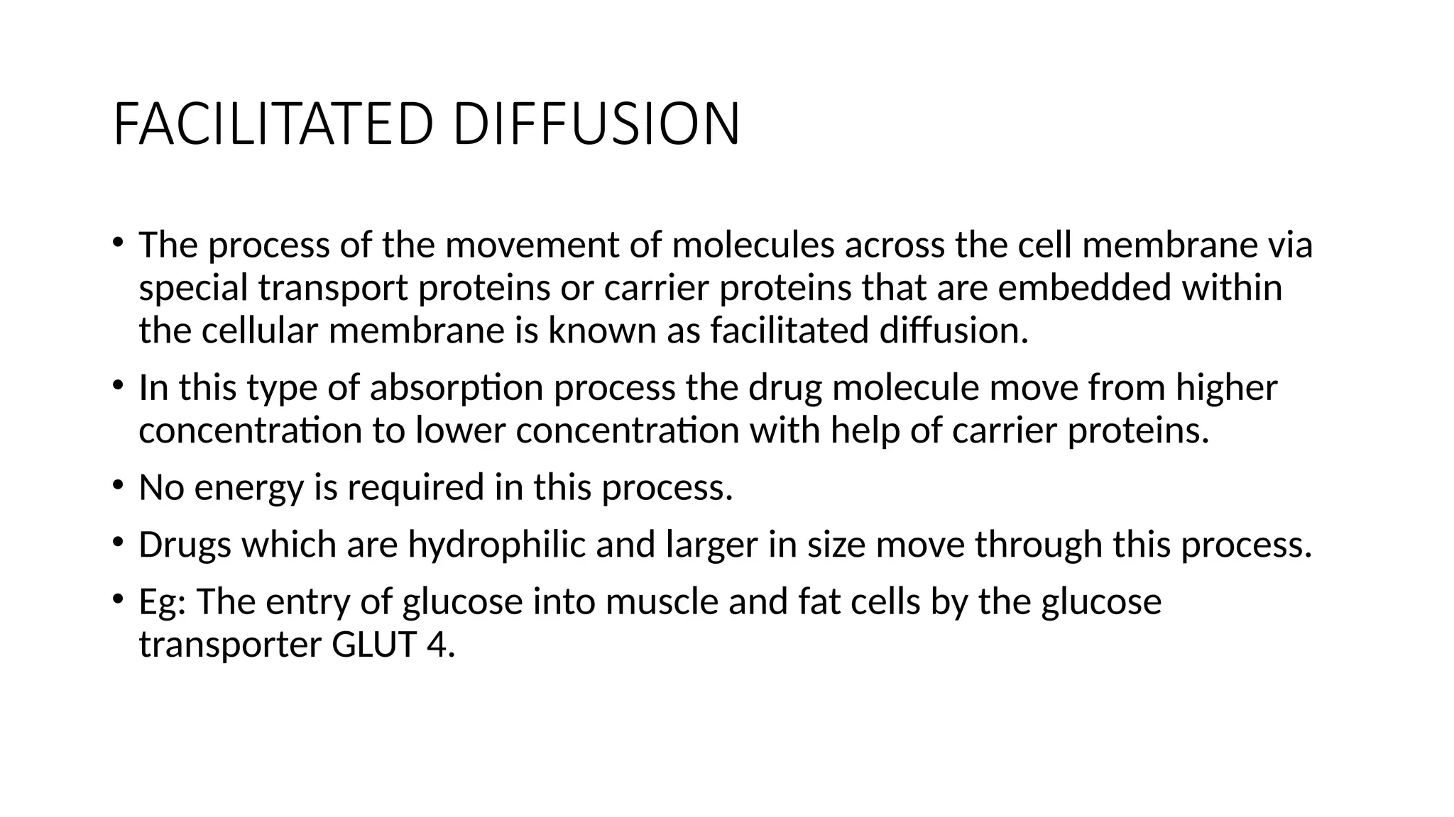 mechanism of drug absorption (1). ppt sspptx | PPT