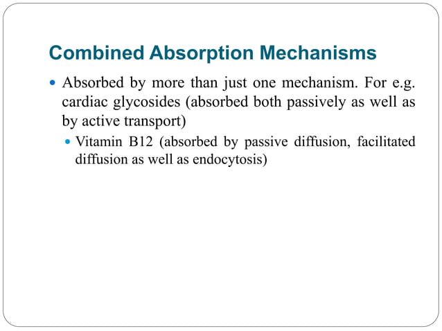 Mechanism of drug absorption in git | PPTX | Digestive Disorders ...