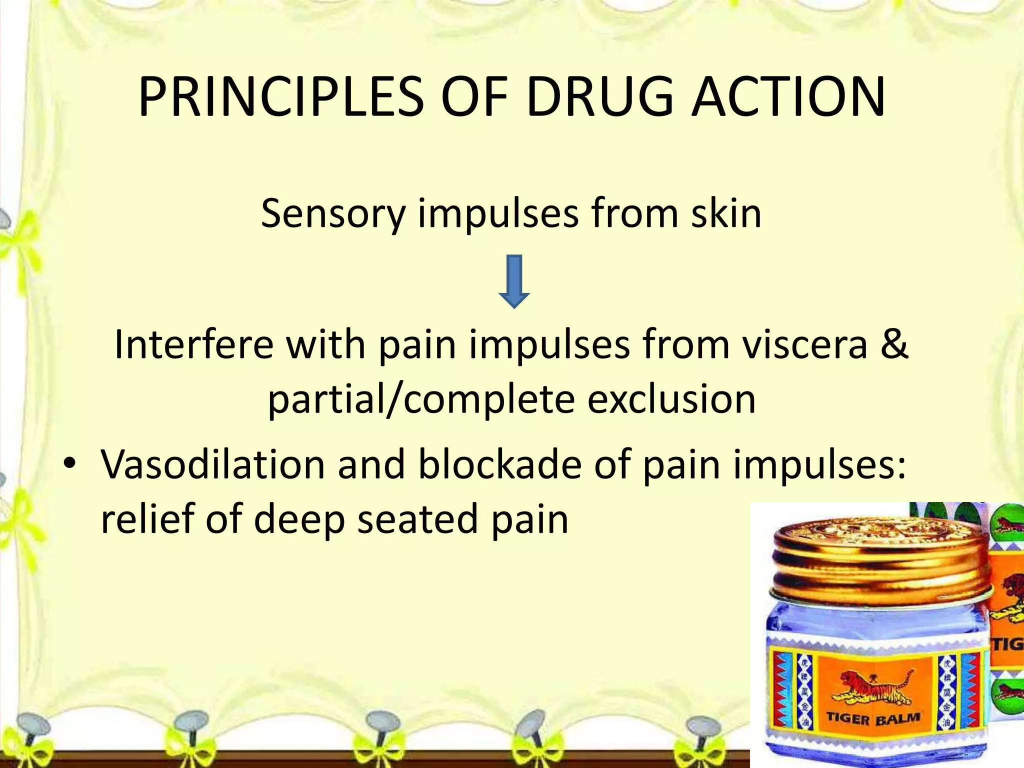 Mechanism of drug action | PPTX