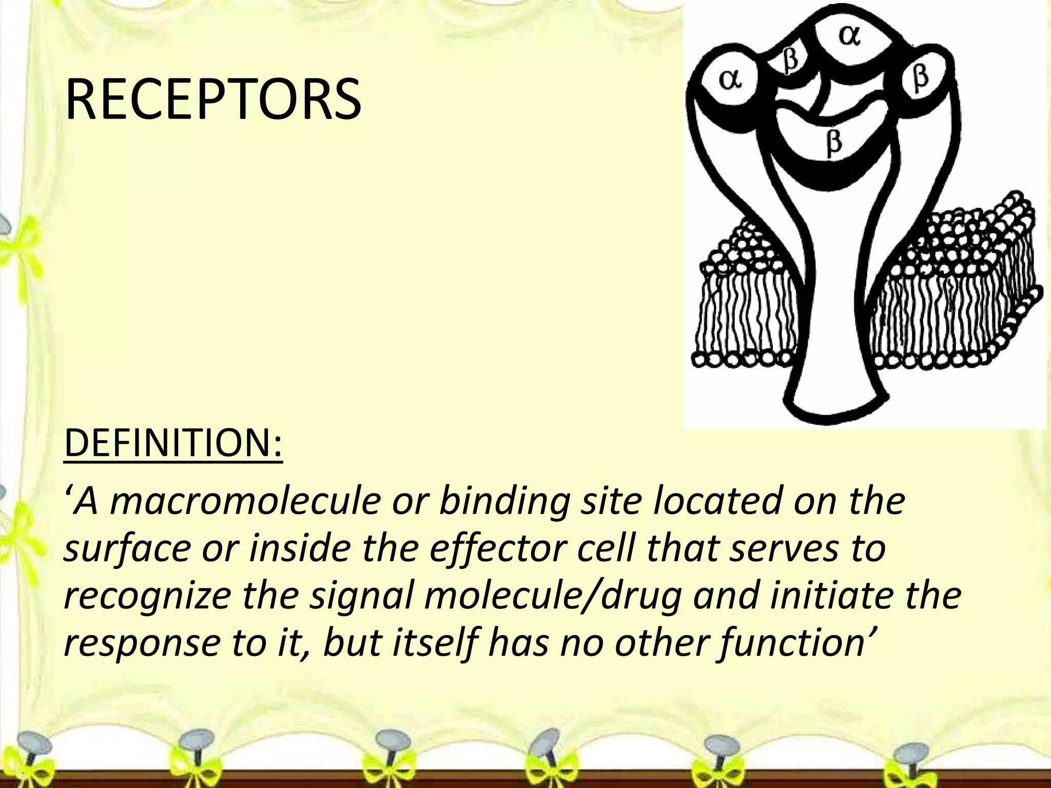 Mechanism of drug action | PPTX