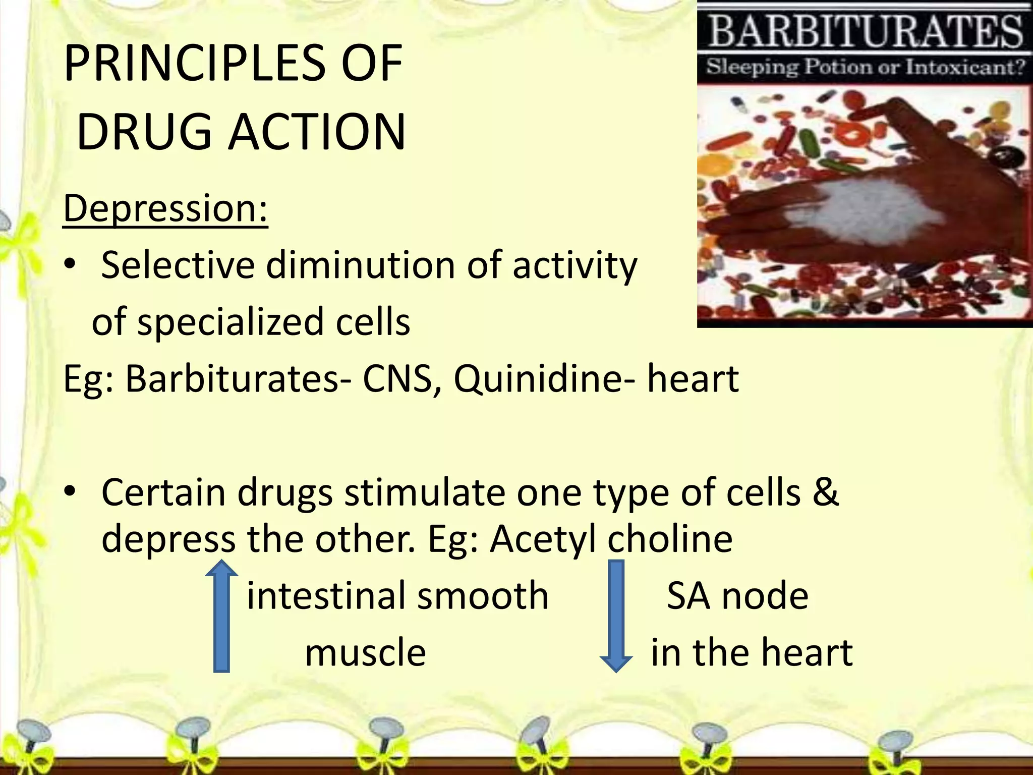 Mechanism of drug action | PPTX