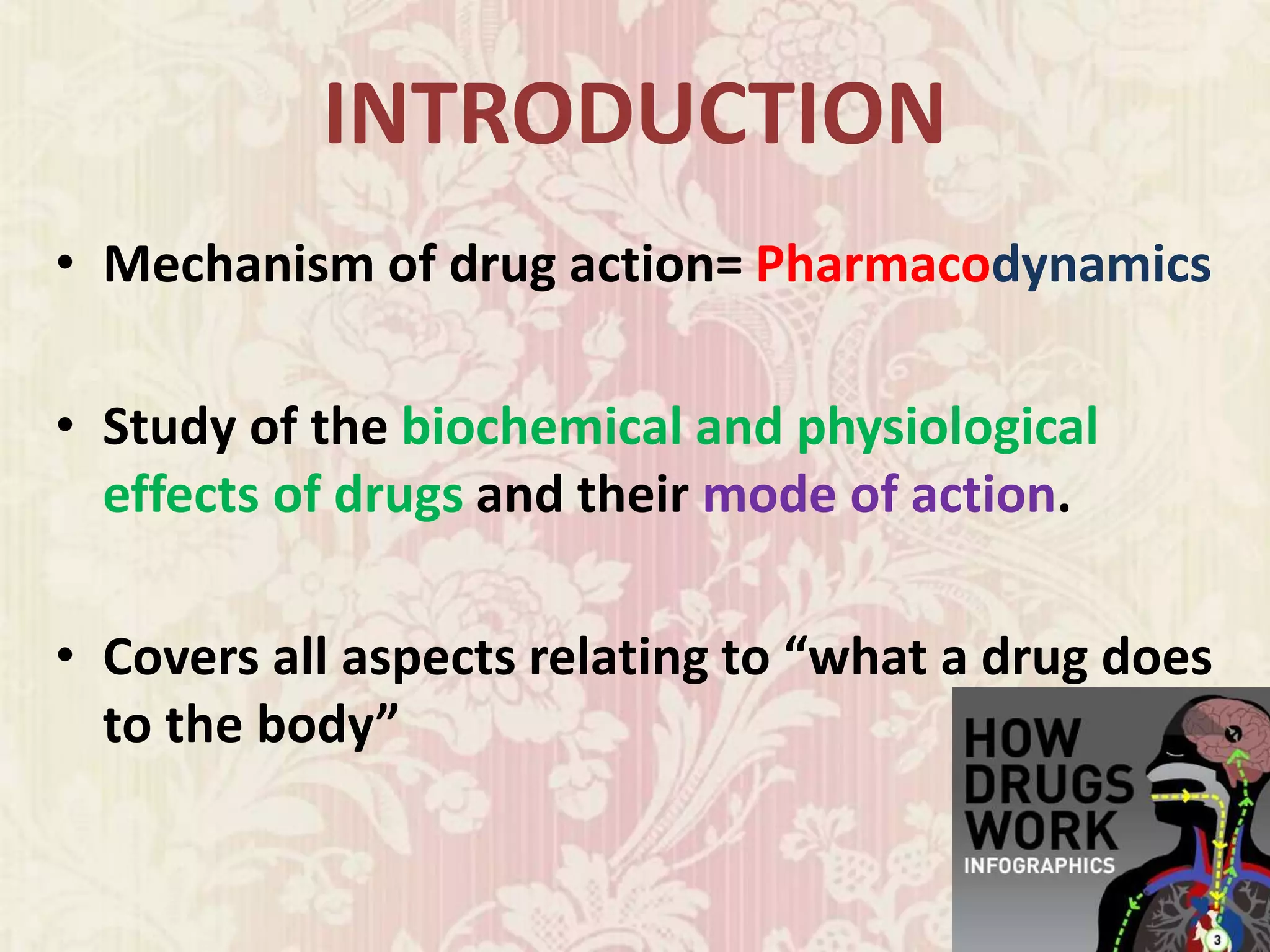 Mechanism of Drug Action | PPTX