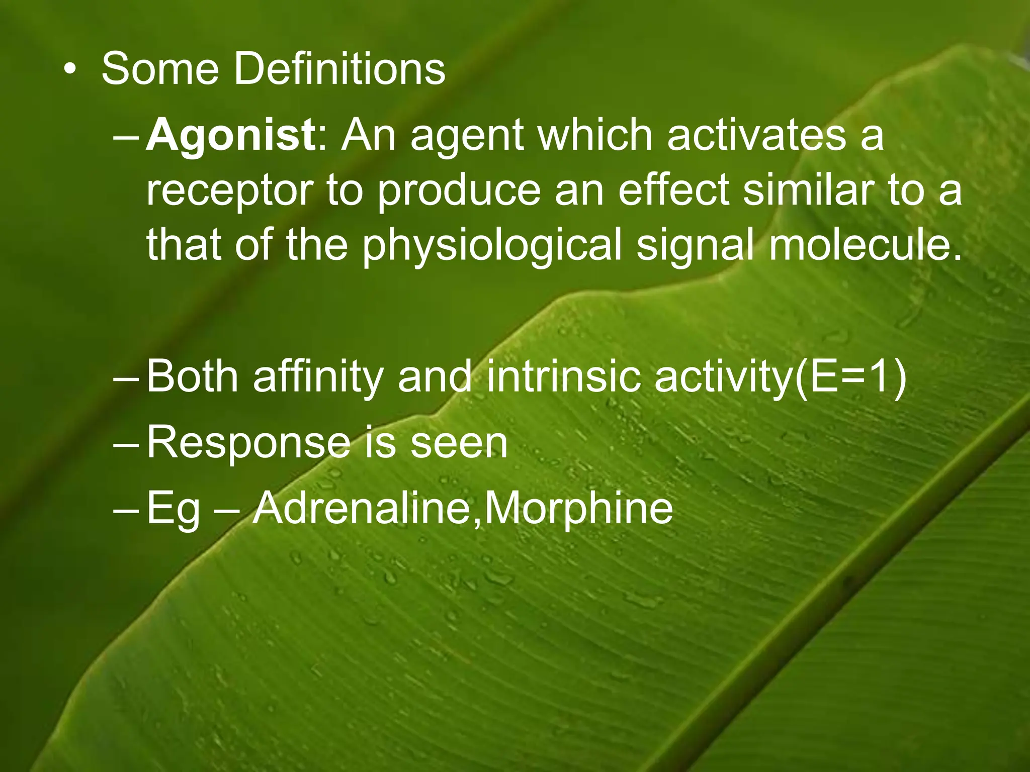 Mechanism of drug action,drug receptor phrmacology | PPT