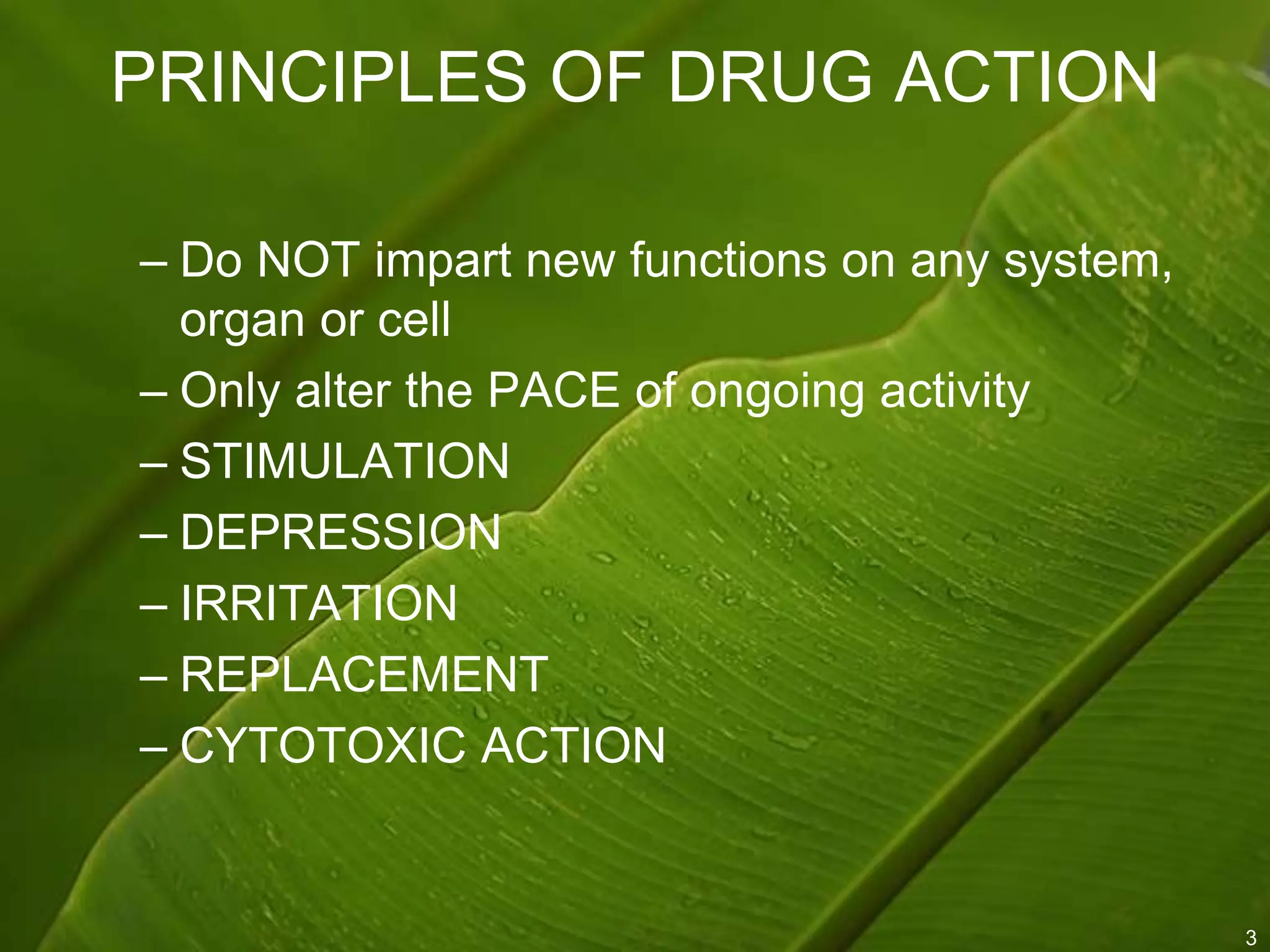 Mechanism of drug action,drug receptor phrmacology | PPT