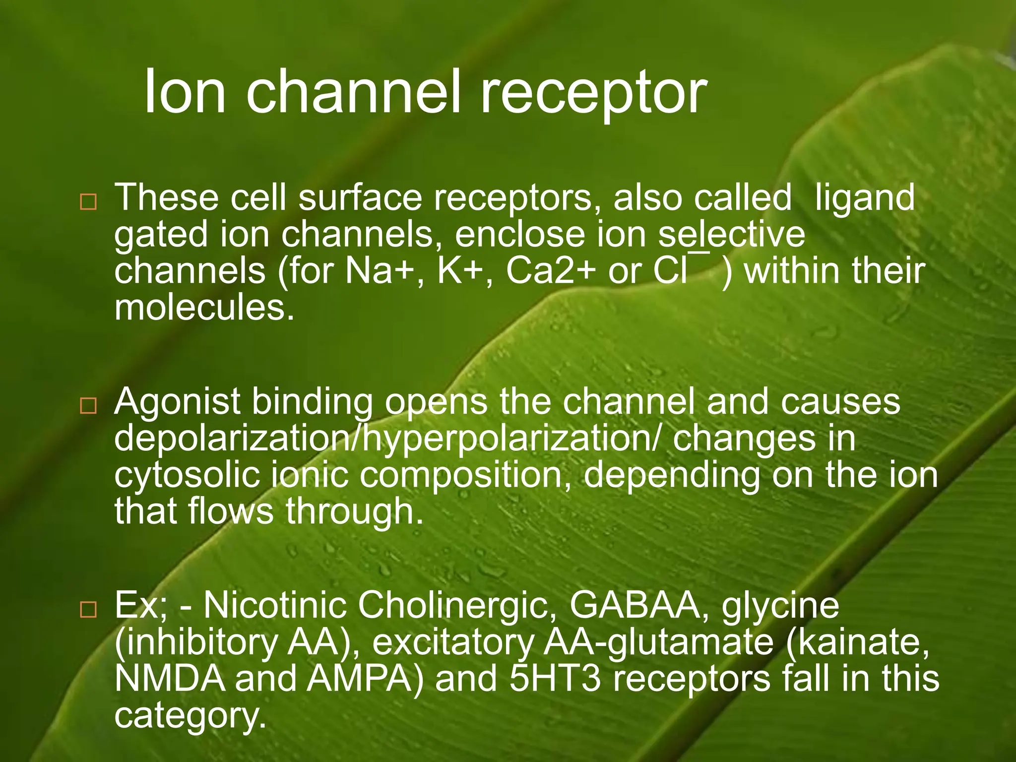 Mechanism of drug action,drug receptor phrmacology | PPT