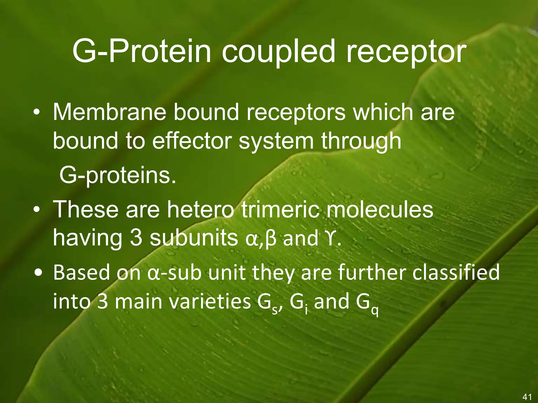 Mechanism of drug action,drug receptor phrmacology | PPT