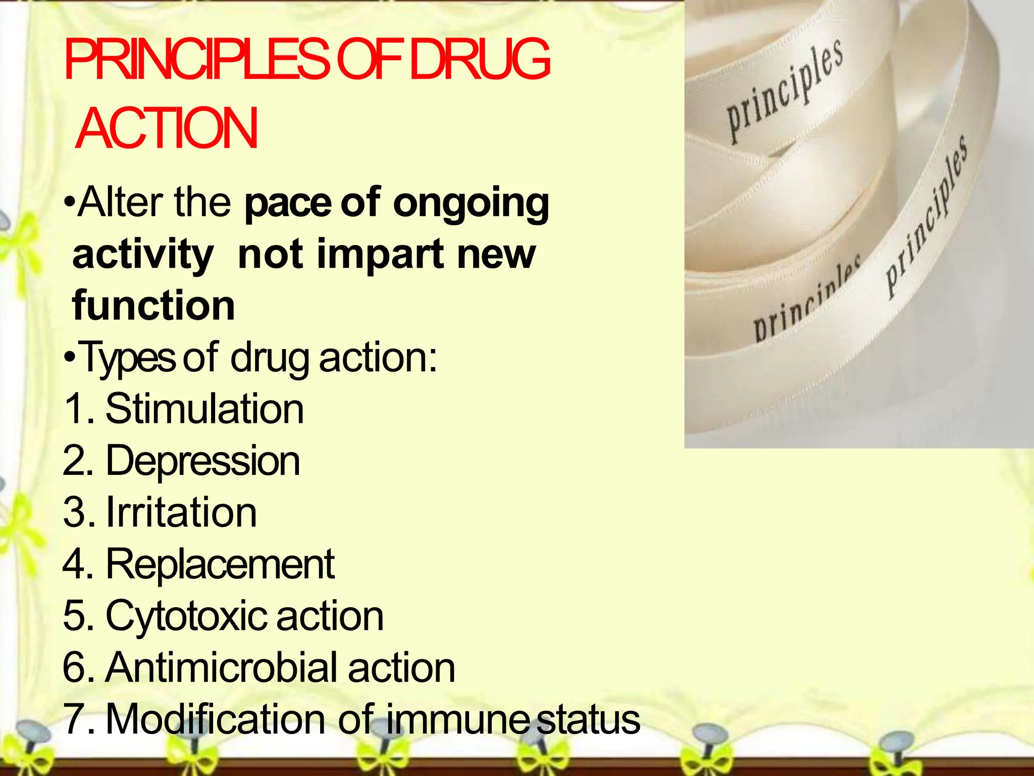 Mechanism of drug action & Receptors FINAL SY.pptx