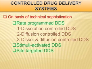 Mechanism of drug release by pd | PPTX