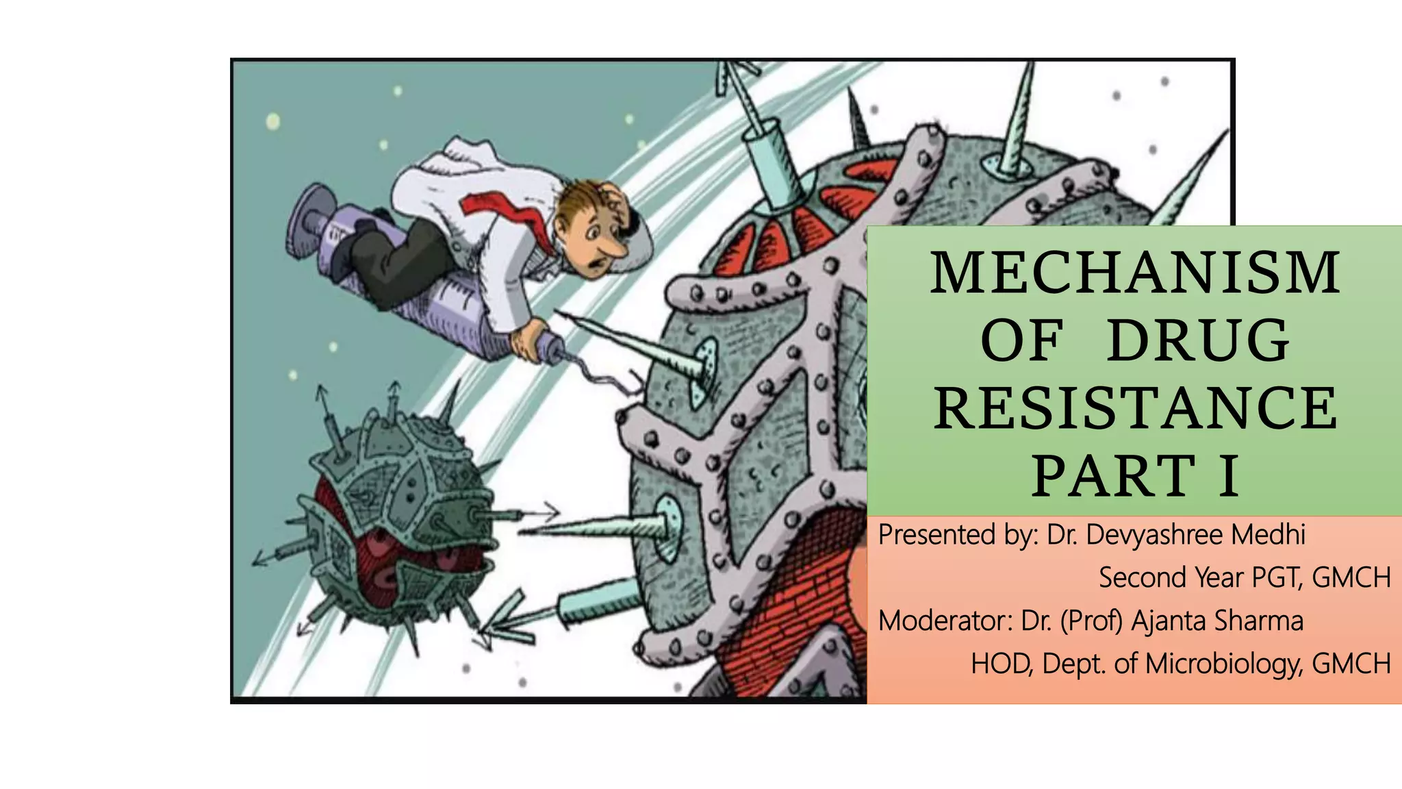 Mechanism of drug resistance | PPTX