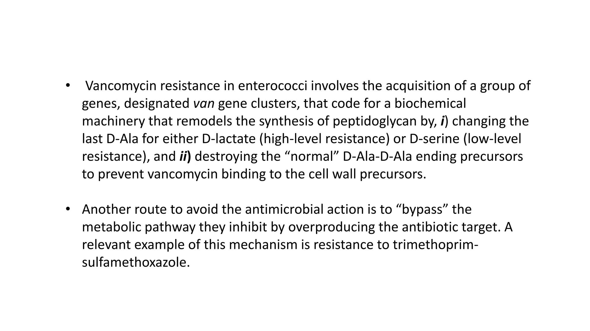 Mechanism of drug resistance | PPTX