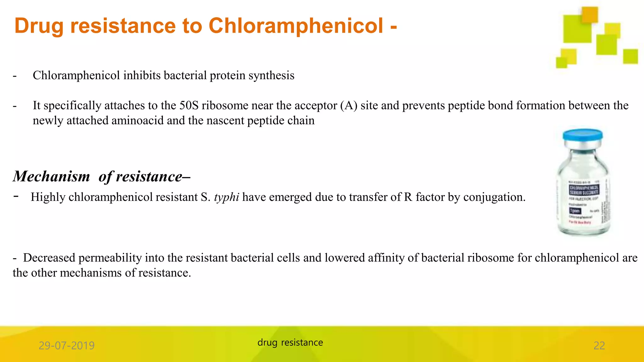 Mechanism of development for drug resistance | PPTX