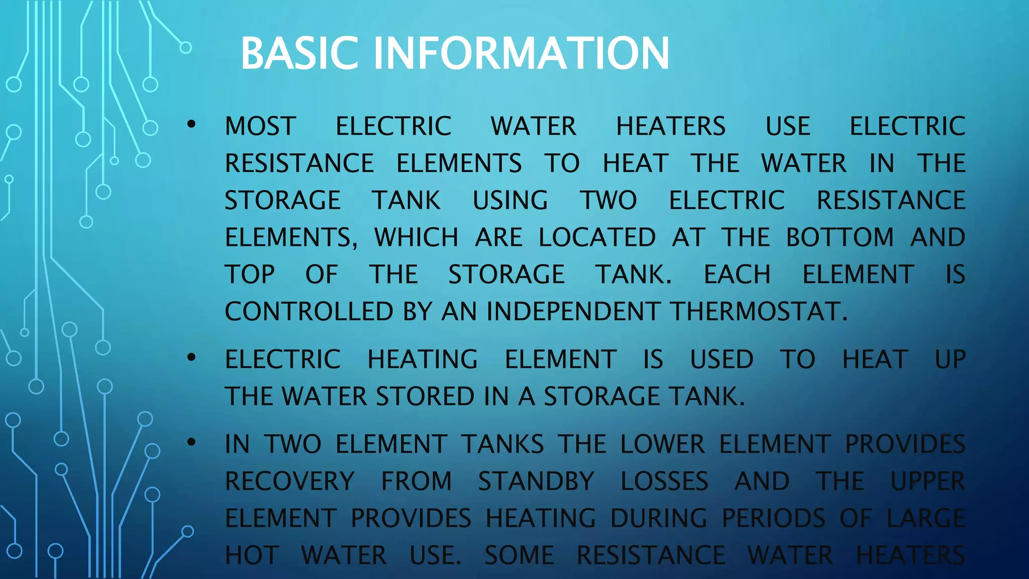 Mechanism of electric geyser | PPTX