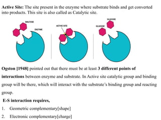 Mechanism of enzyme action - catalysis.pptx