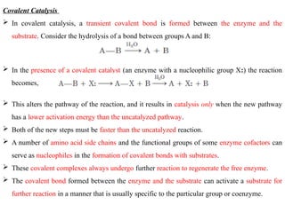 Mechanism of enzyme action - catalysis.pptx