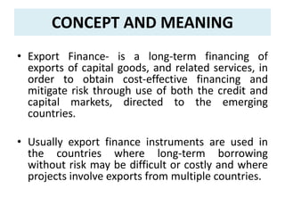 Study on Mechanism of Export Finance.pptx