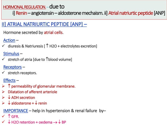 Mechanism of formation of urine | PPTX