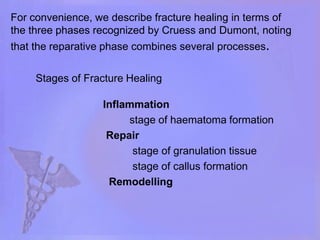 Mechanism of fracture healing and metabolism.pptx
