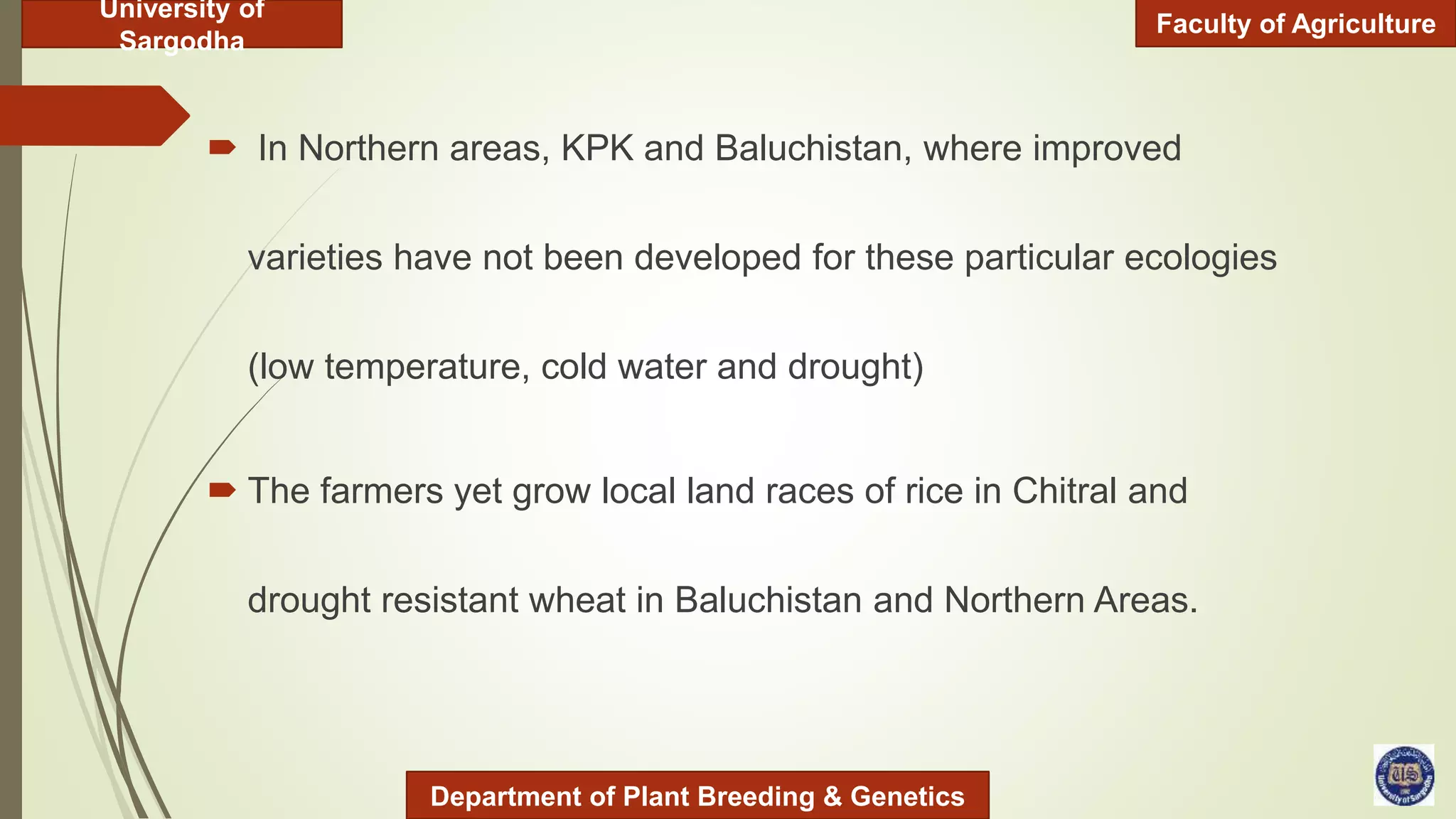 Mechanism of gene banking or Plant Genetic Resources | PPTX