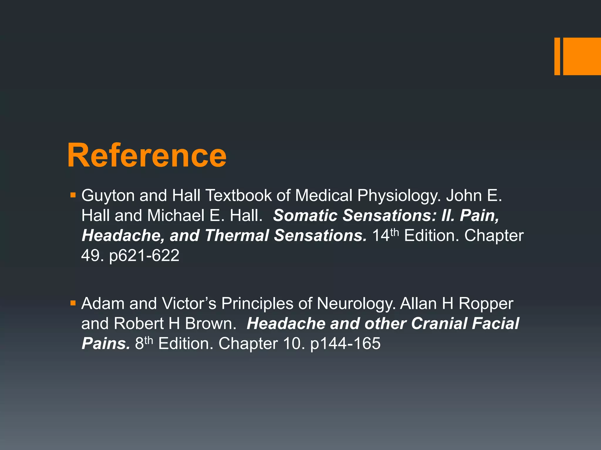 Mechanism of Headache.pptx