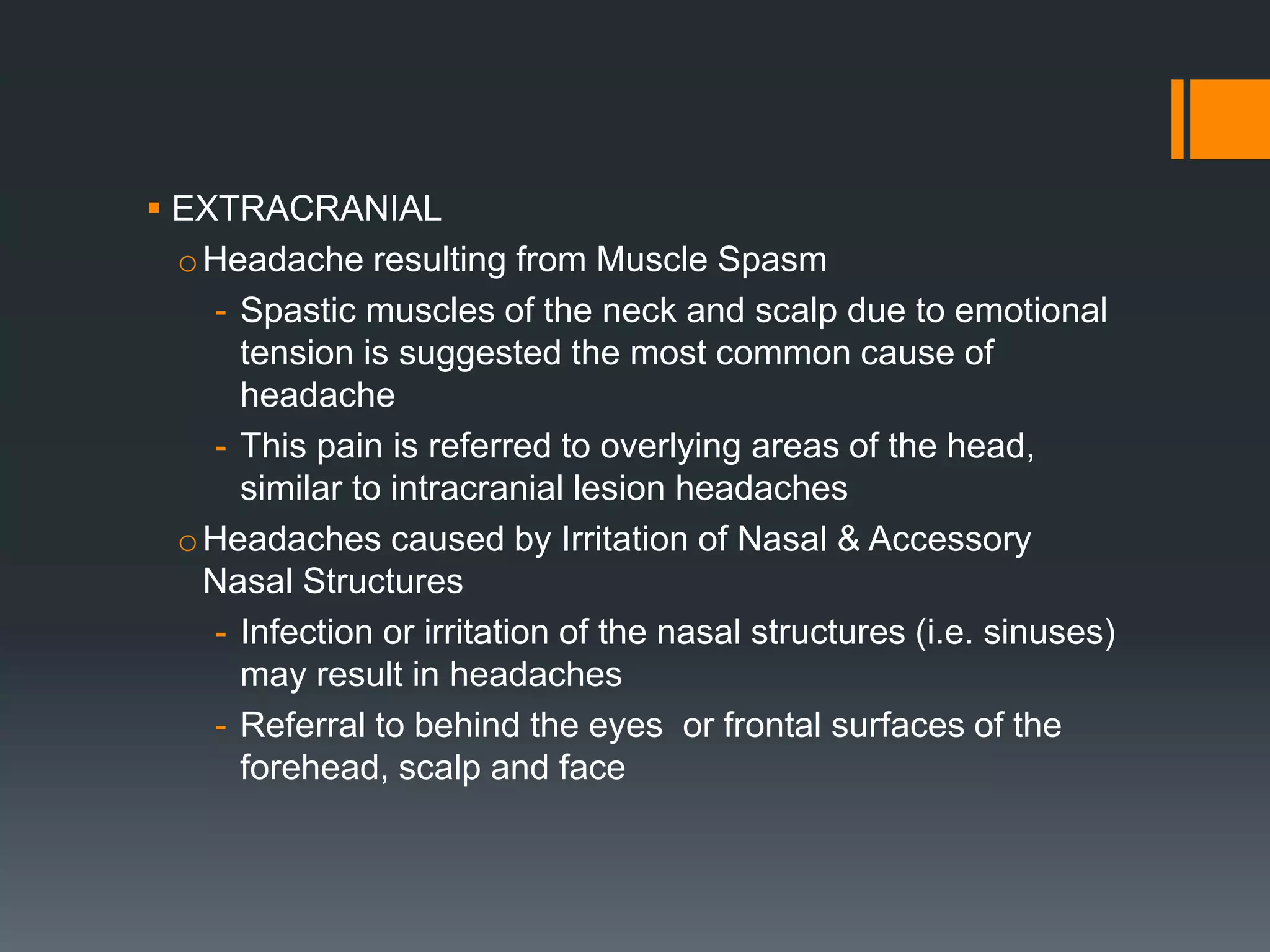 Mechanism of Headache.pptx