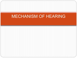 MECHANISM OF HEARING.pptx