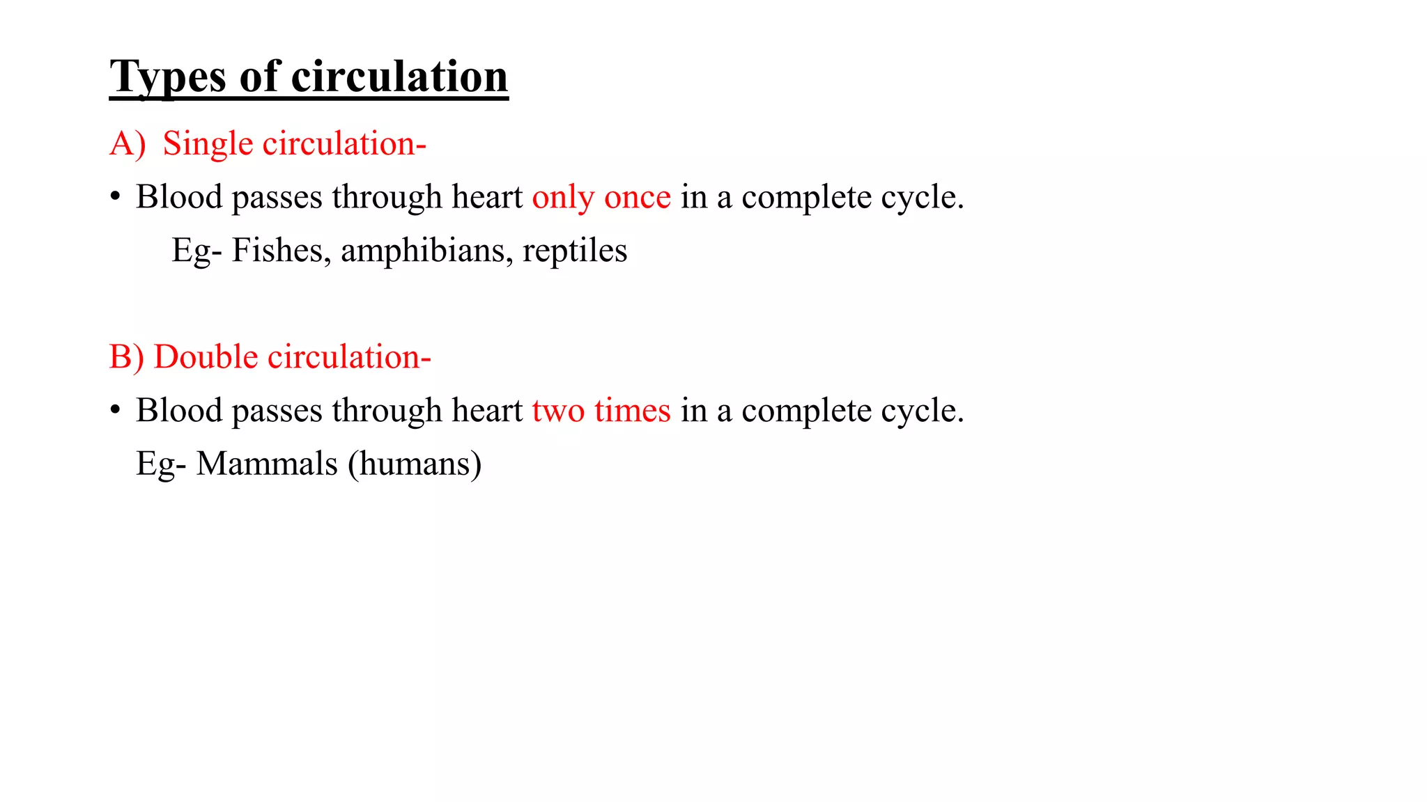Mechanism of heart, evolution of heart, single and double circulation .pptx