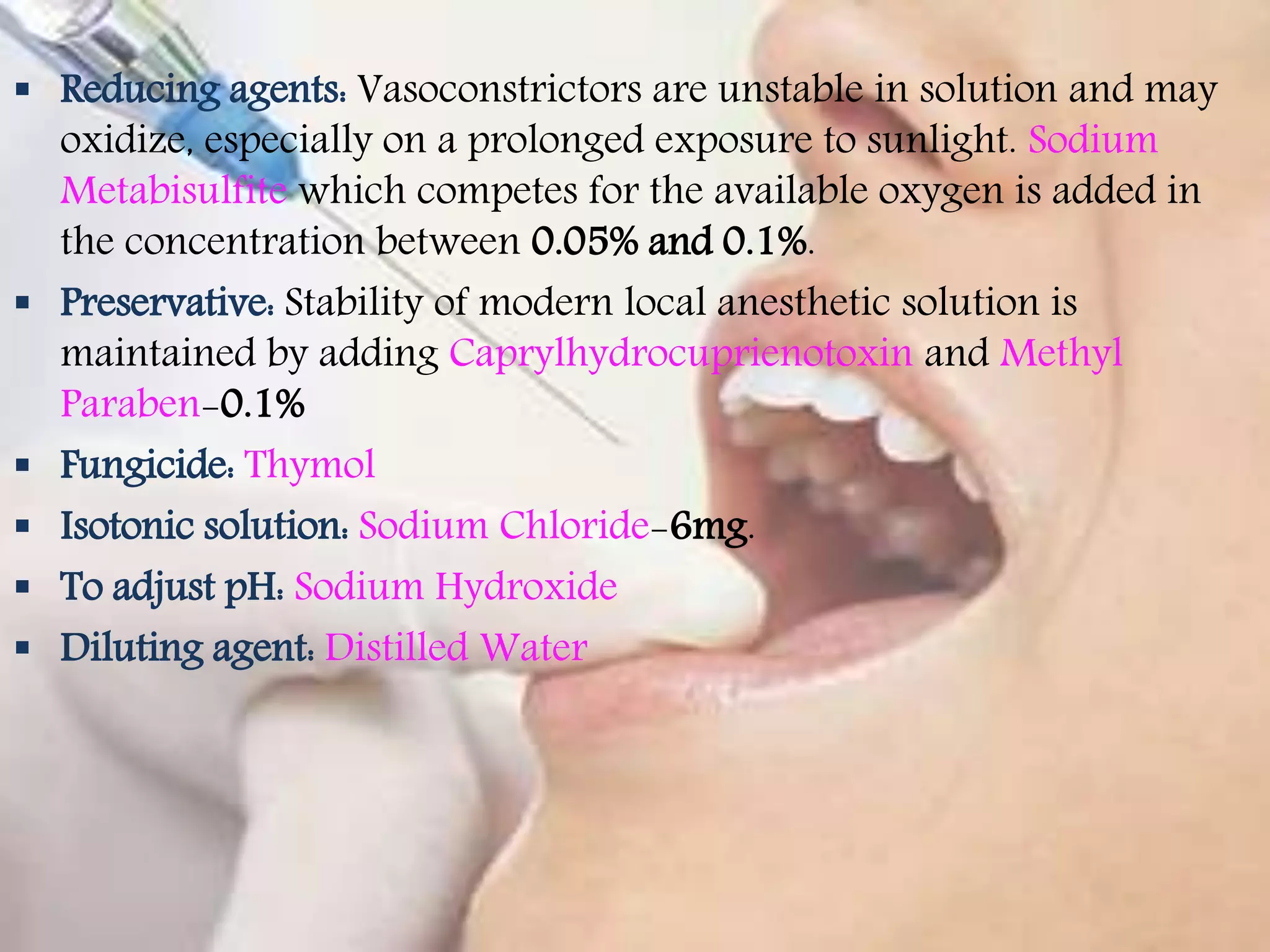 Mechanism of local anesthesia | PPTX