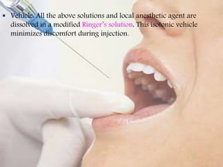 Mechanism of local anesthesia | PPTX