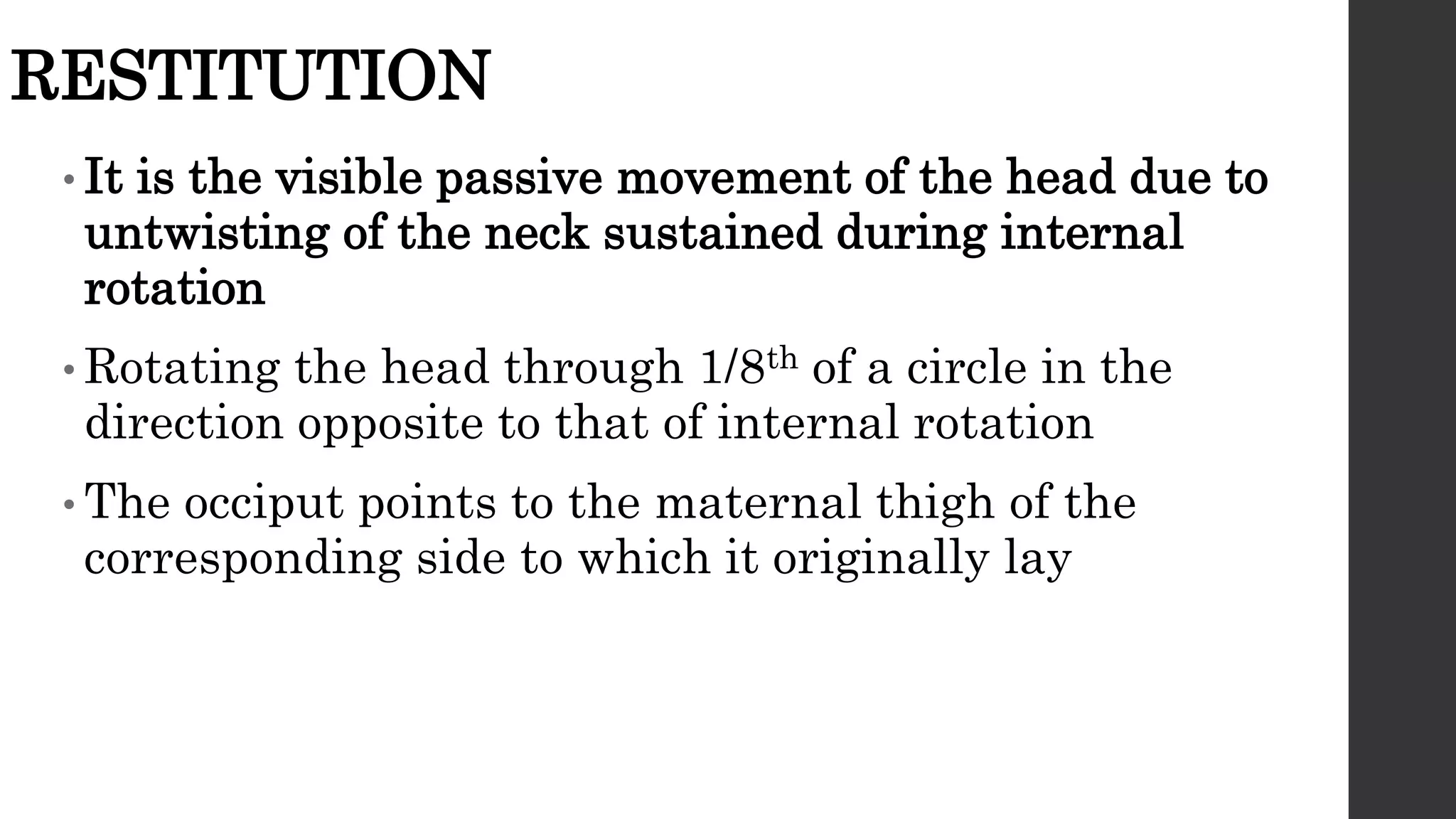 Mechanism of labor | PPTX