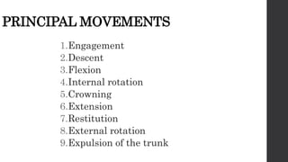 Mechanism of labor | PPTX