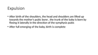 THE EXPLANATION OF MECHANISM OF LABOR.pptx