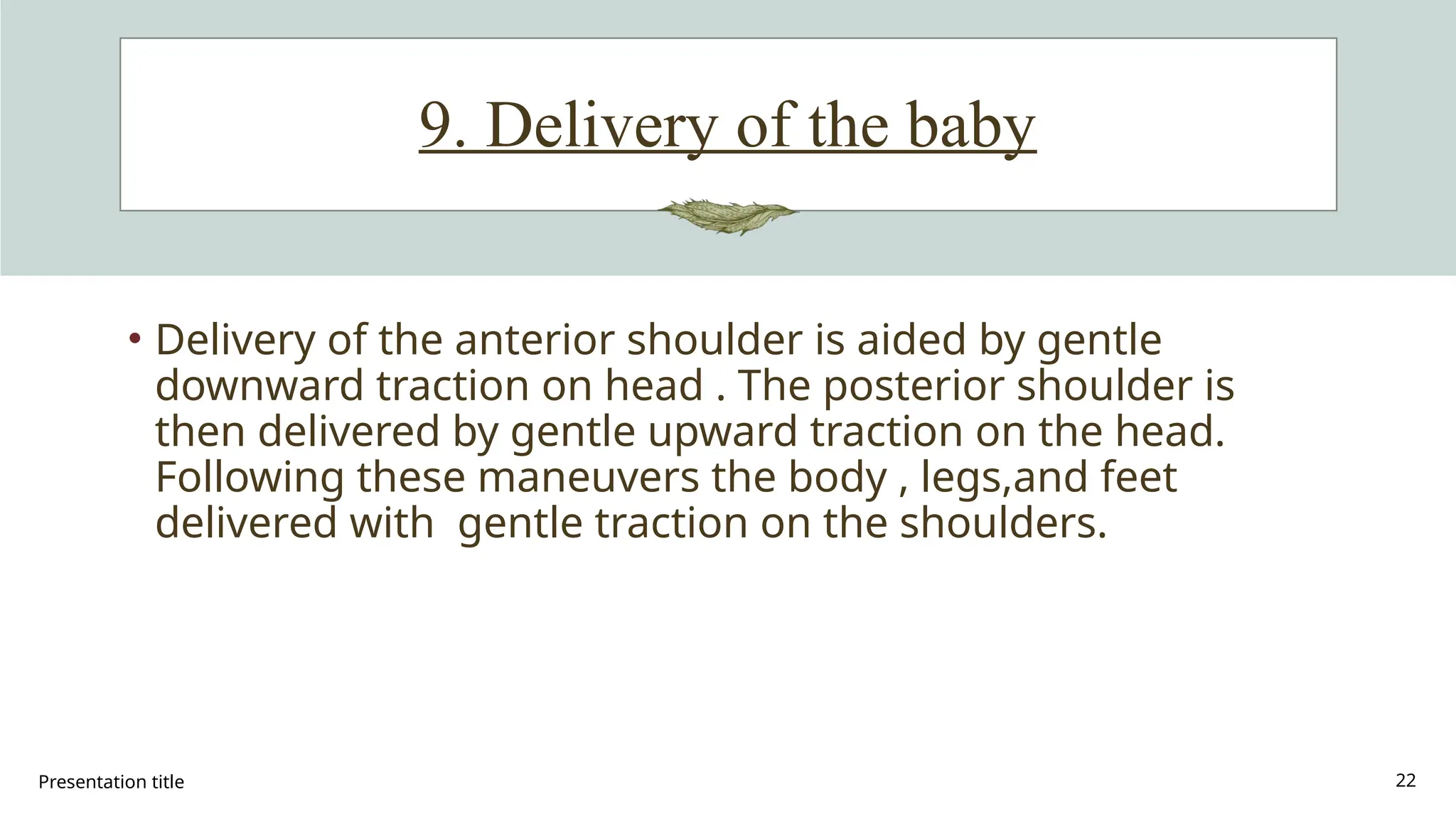 MECHANISM OF LABOR.(Cardinal Movement)Mechanism of labour a series of ...